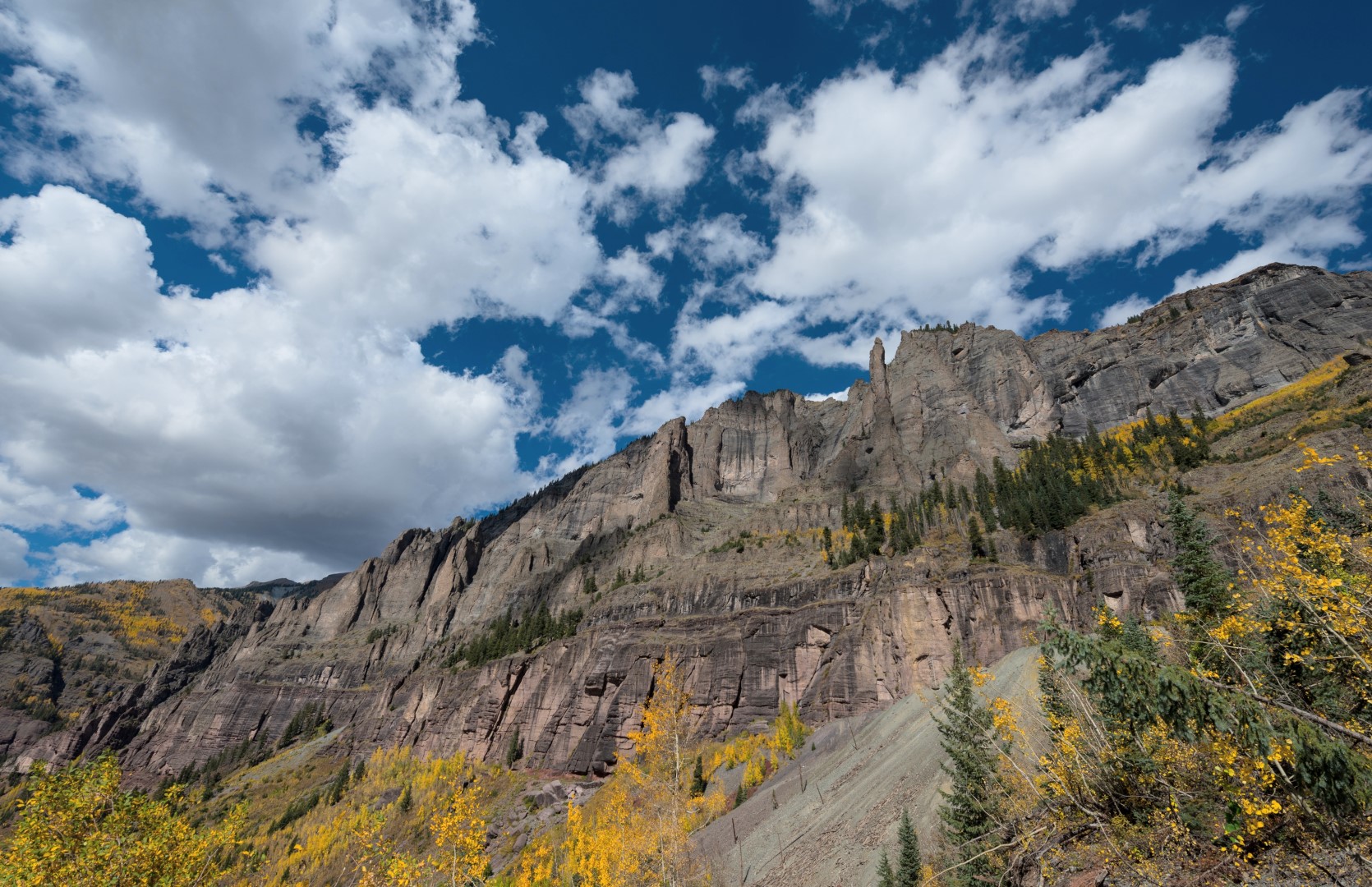Black Bear Pass Topo Map CO, San Miguel County (Ironton Area)