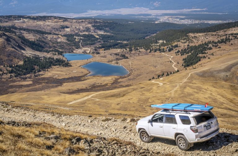 Map of the Epic Mountain Passes in Colorado