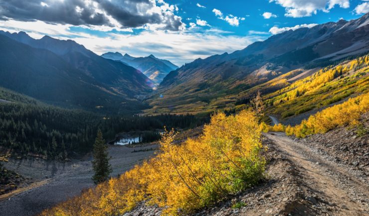 Map of the Epic Mountain Passes in Colorado
